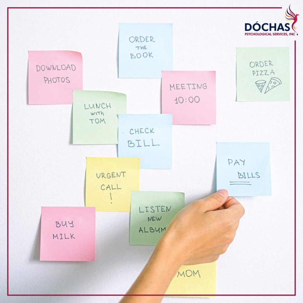Practical Tips to Managing Stress: To-do lists • Dóchas Psychological ...