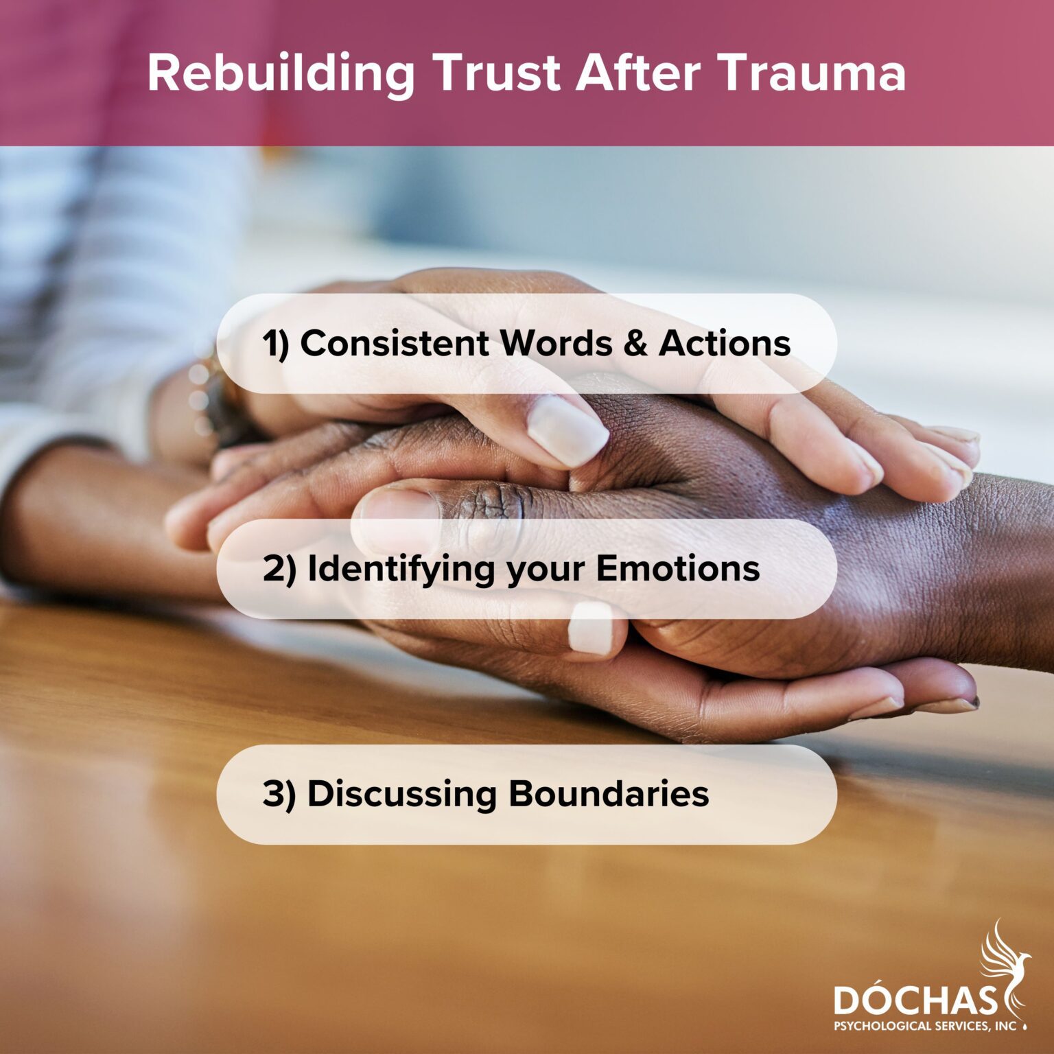 Rebuilding Trust After Trauma • Dóchas Psychological Services Inc.